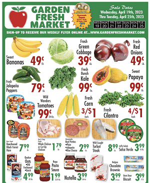 Garden Fresh Market Weekly Ad Circular