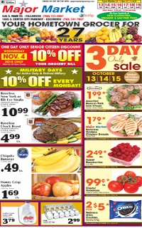 Major Market Weekly Ad Circular